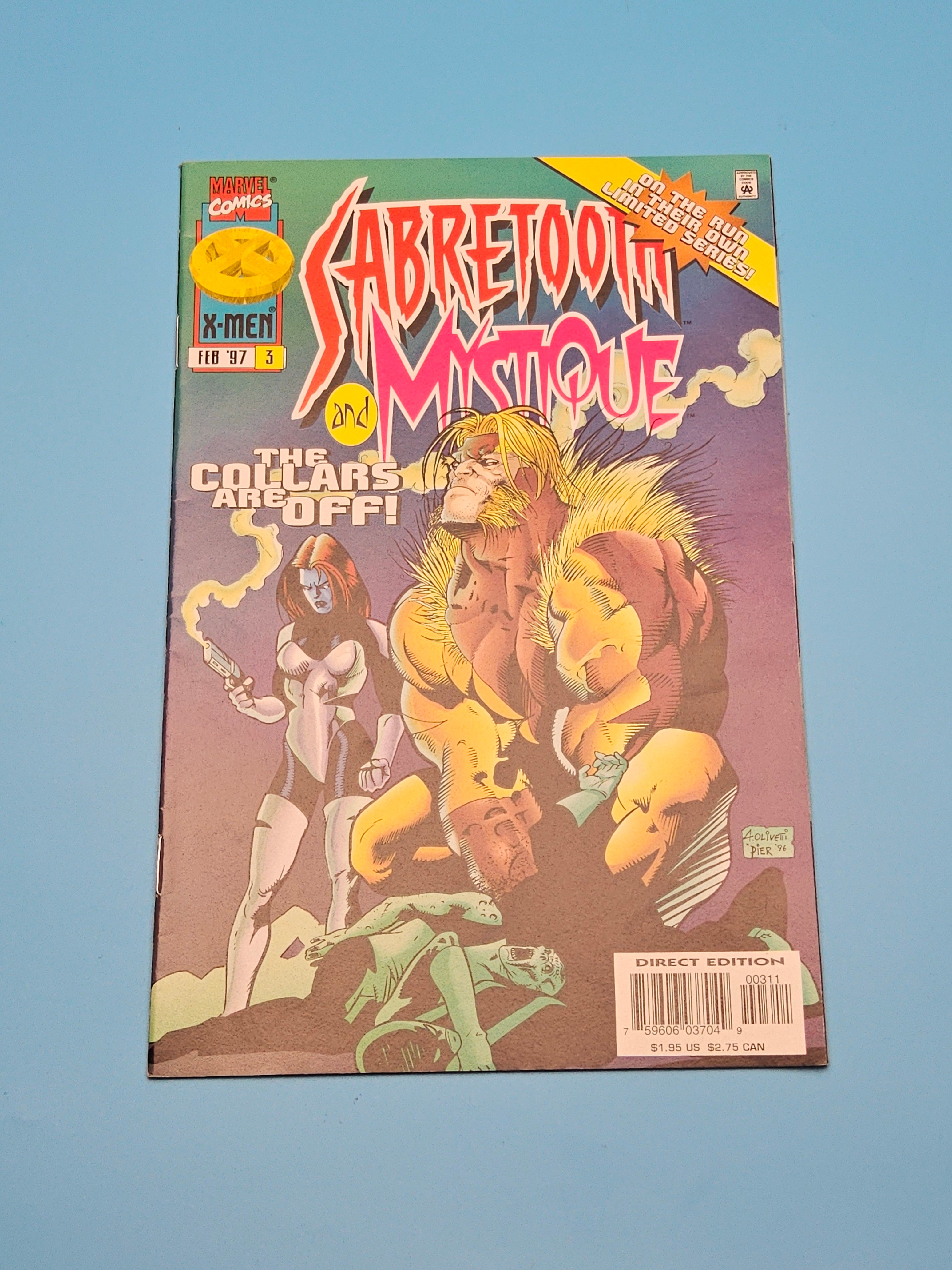 Vintage sabertooth and mystique comic – SirTN toys inc. A polly for ...